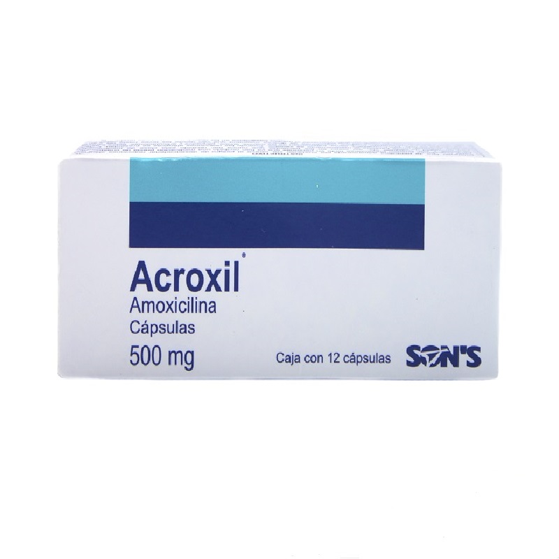 Acroxil Amoxicilina Cápsulas - Hola America