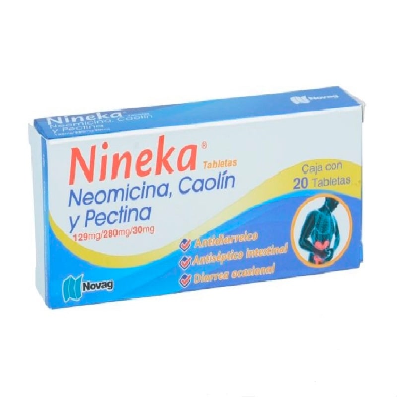 Nineka - Neomicina, Caolín, Pectina - Hola America