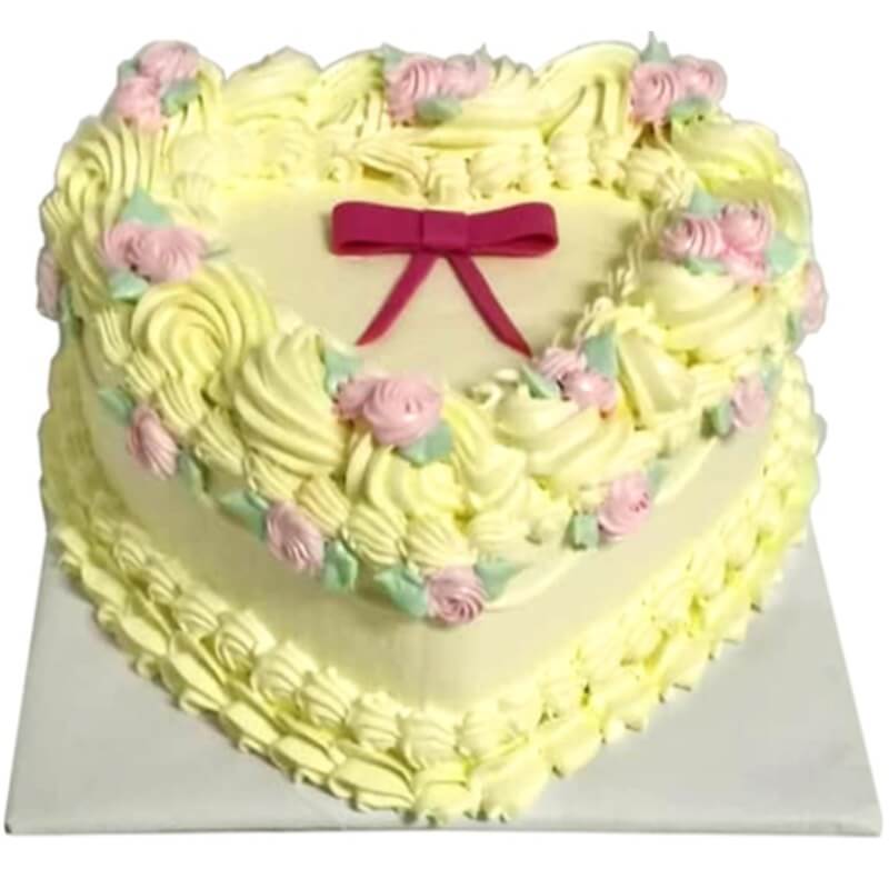 Cake Corazón Coquett - Hola America