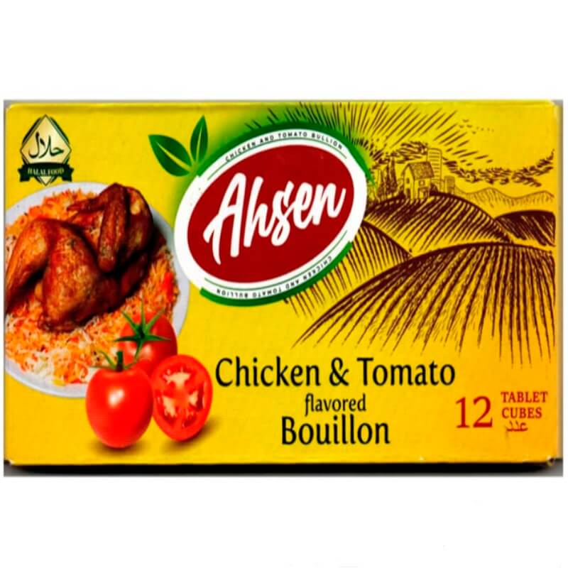 Sazón Caldo Sabor a Pollo y Tomate - Hola America