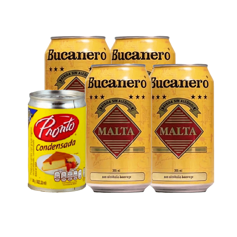 Leche Condensada Pronto + 4 Maltas - Hola America
