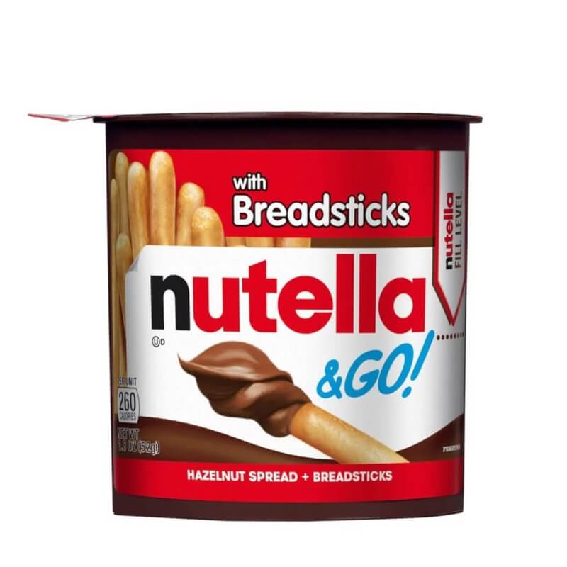 Nutella con Palitos de Pan - Hola America