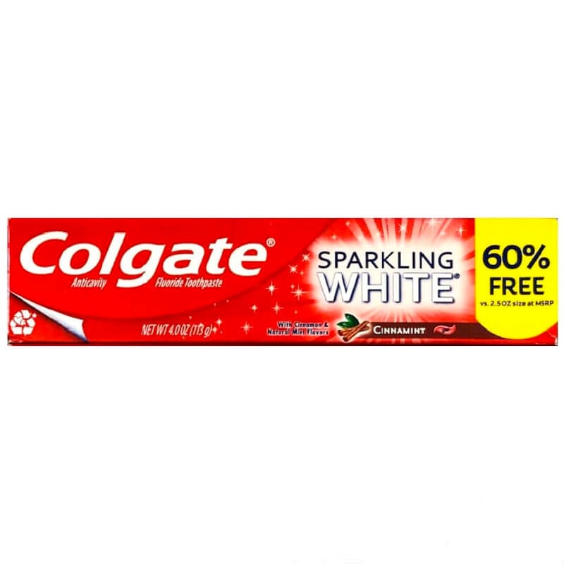 Pasta Dental Colgate Brillante Canela-Menta 113gr - Hola America