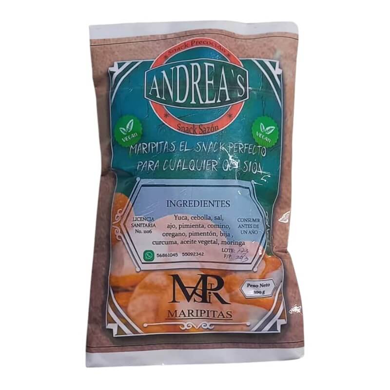 Maripitas de Yuca Sabor Sazón 100g - Hola America