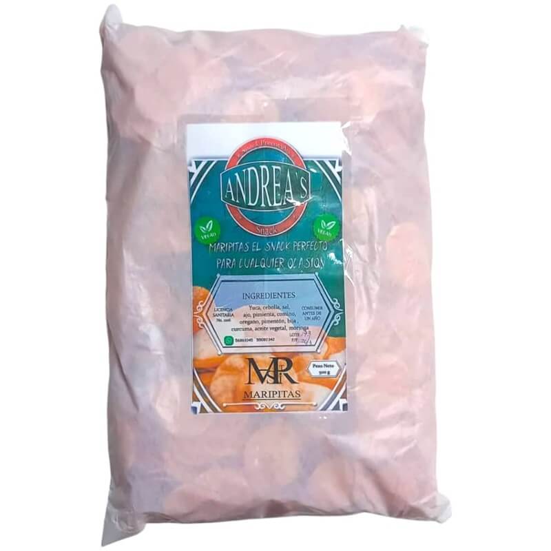 Maripitas de Yuca Sabor Sazón 500g - Hola America