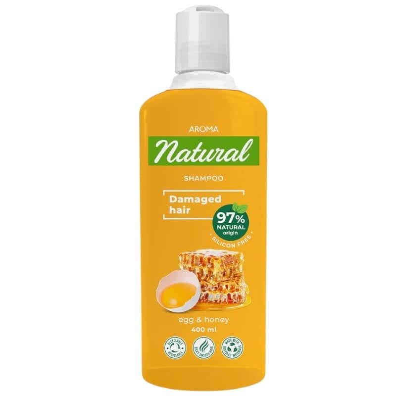 Shampoo Natural Huevo y Miel - Hola America