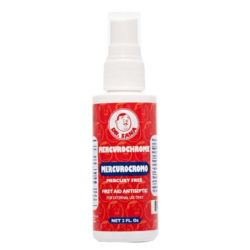 Mercurio Cromo Spray - Hola America